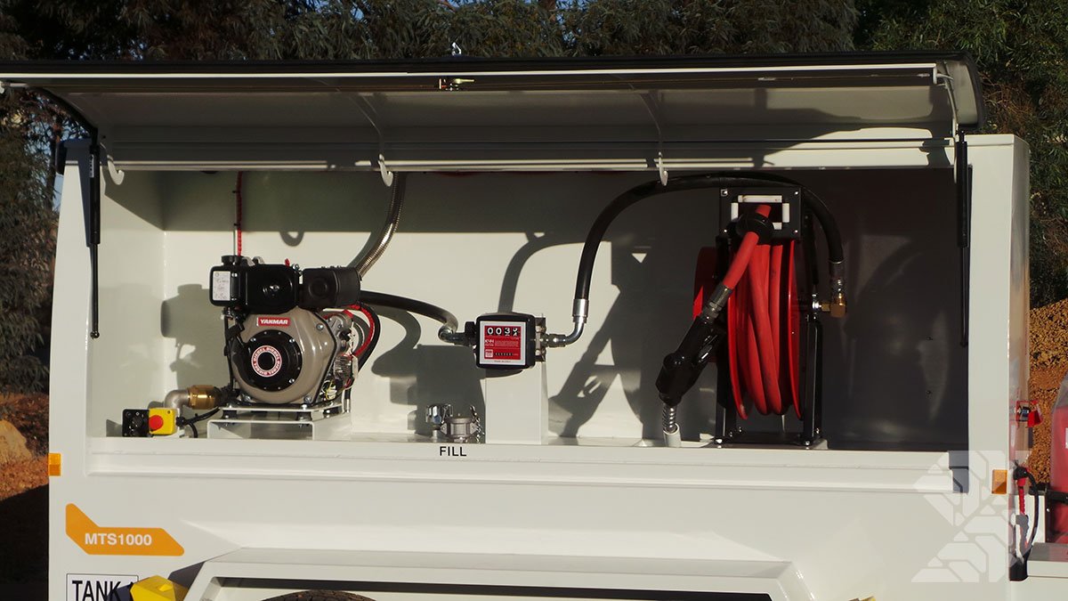 DIESEL TRAILER – WITH CANOPY - Shermac