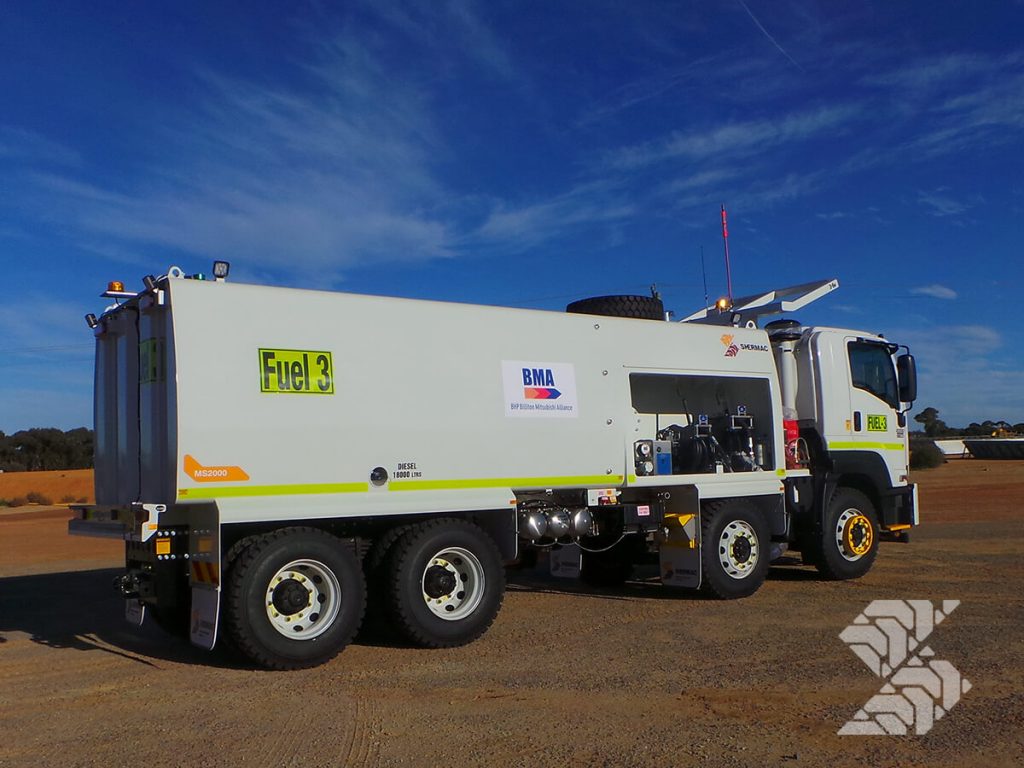 Mine Spec Diesel Fuel Trucks for Large Operations Australia | Shermac