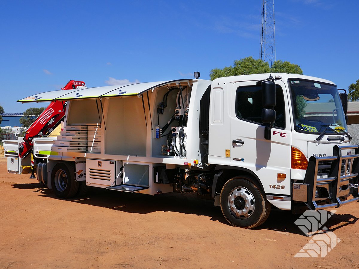 MS1000 Mine Spec Service Trucks Australia | Shermac