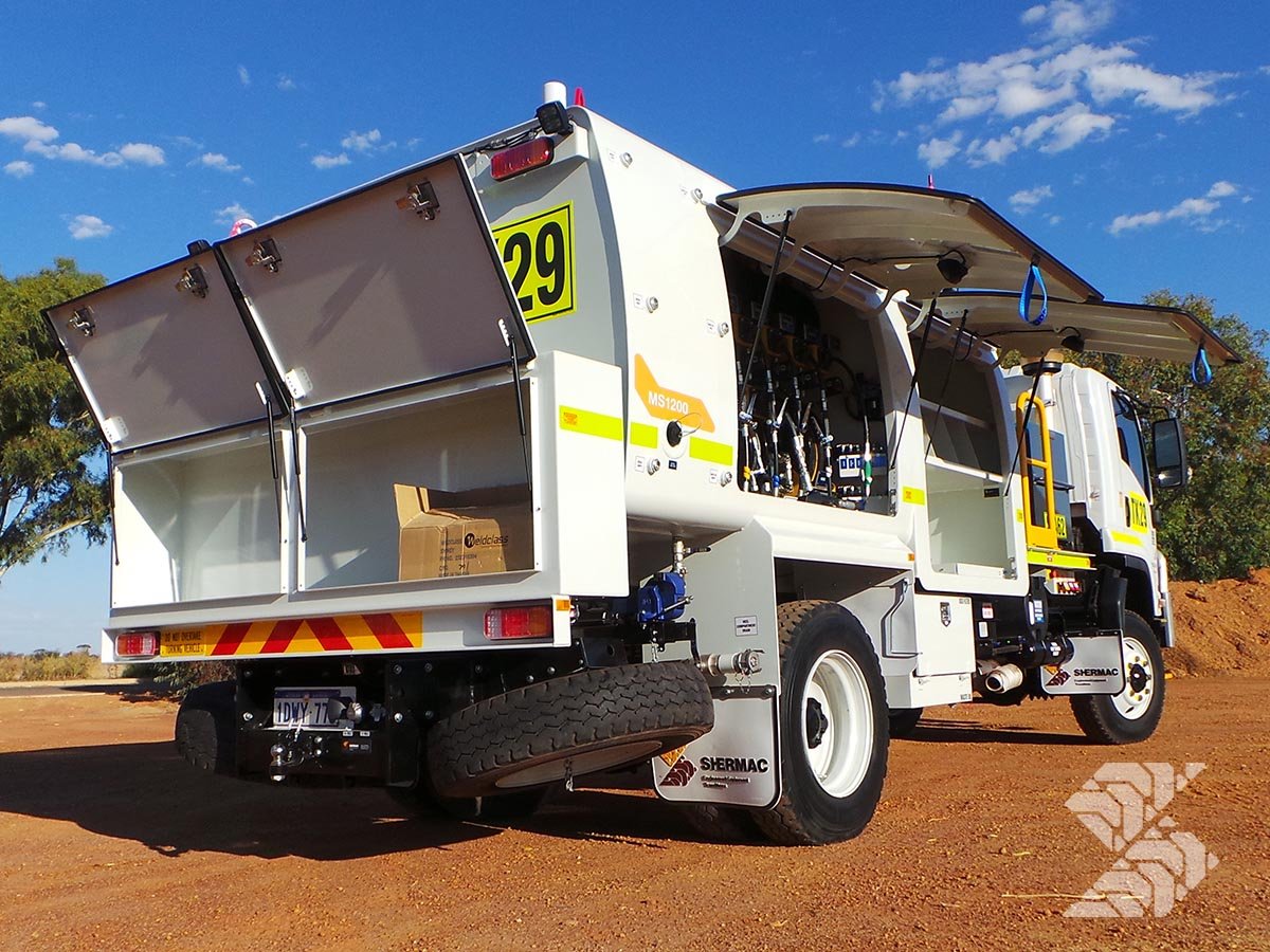 MS1000 Mine Spec Service Trucks Australia | Shermac