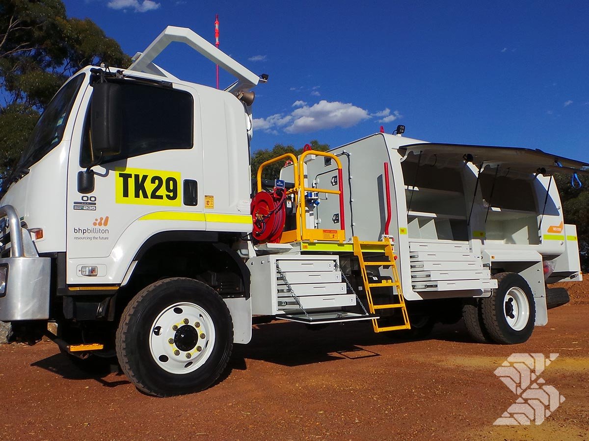 MS1000 Mine Spec Service Trucks Australia | Shermac