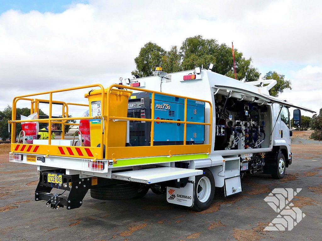 MS1000 Mine Spec Service Trucks Australia | Shermac