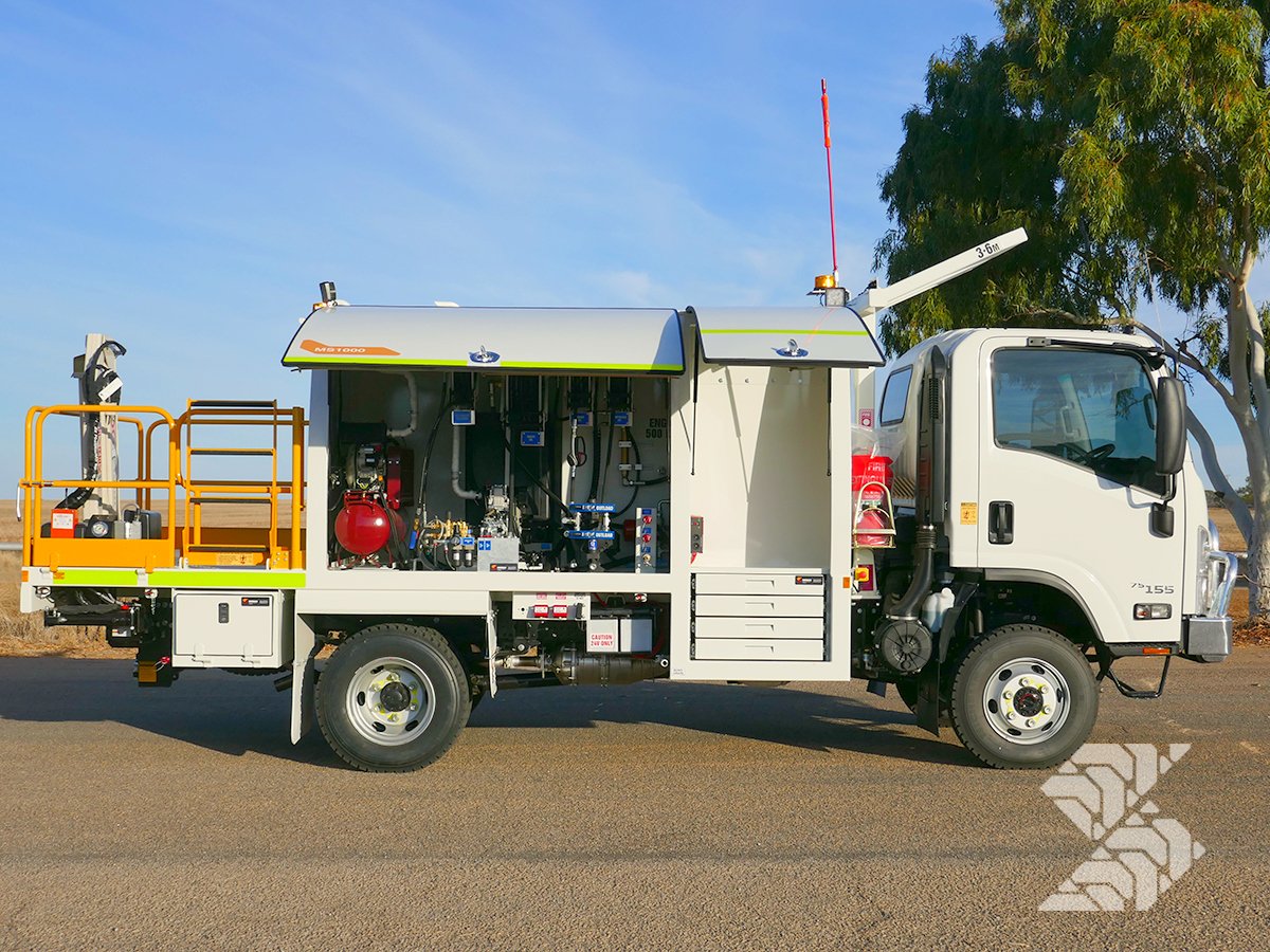 MS1000 Mine Spec Service Trucks Australia | Shermac