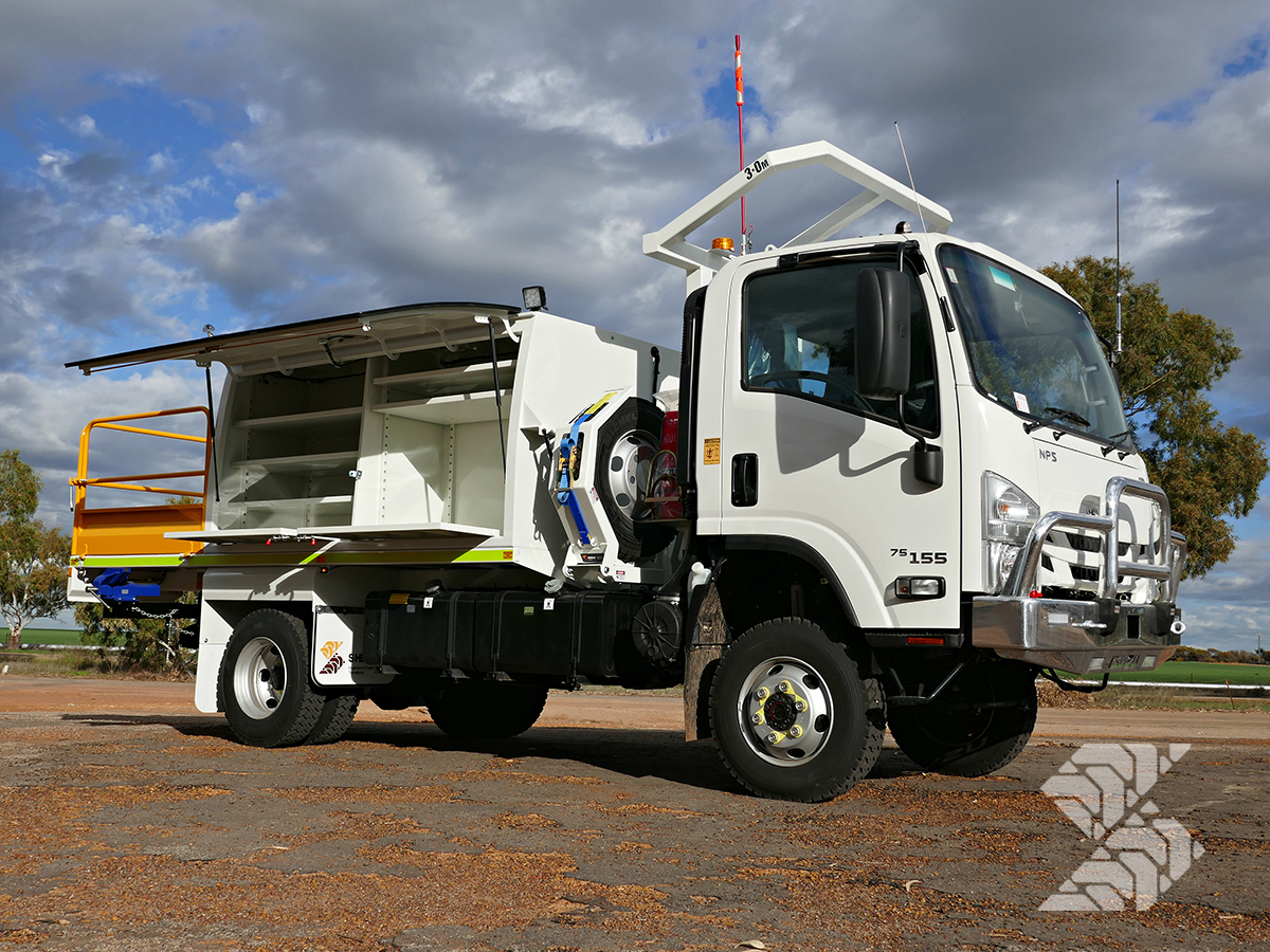 MS1000 Mine Spec Service Trucks Australia | Shermac