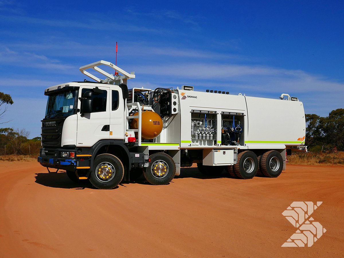 MS1500 Large Mining Service Trucks Australia | Shermac